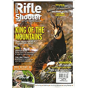 SPORTING RIFLE SHOOTER MAGAZINE, THE UK'S BEST NEW SHOOTING MAGAZINE, ISSUE,013