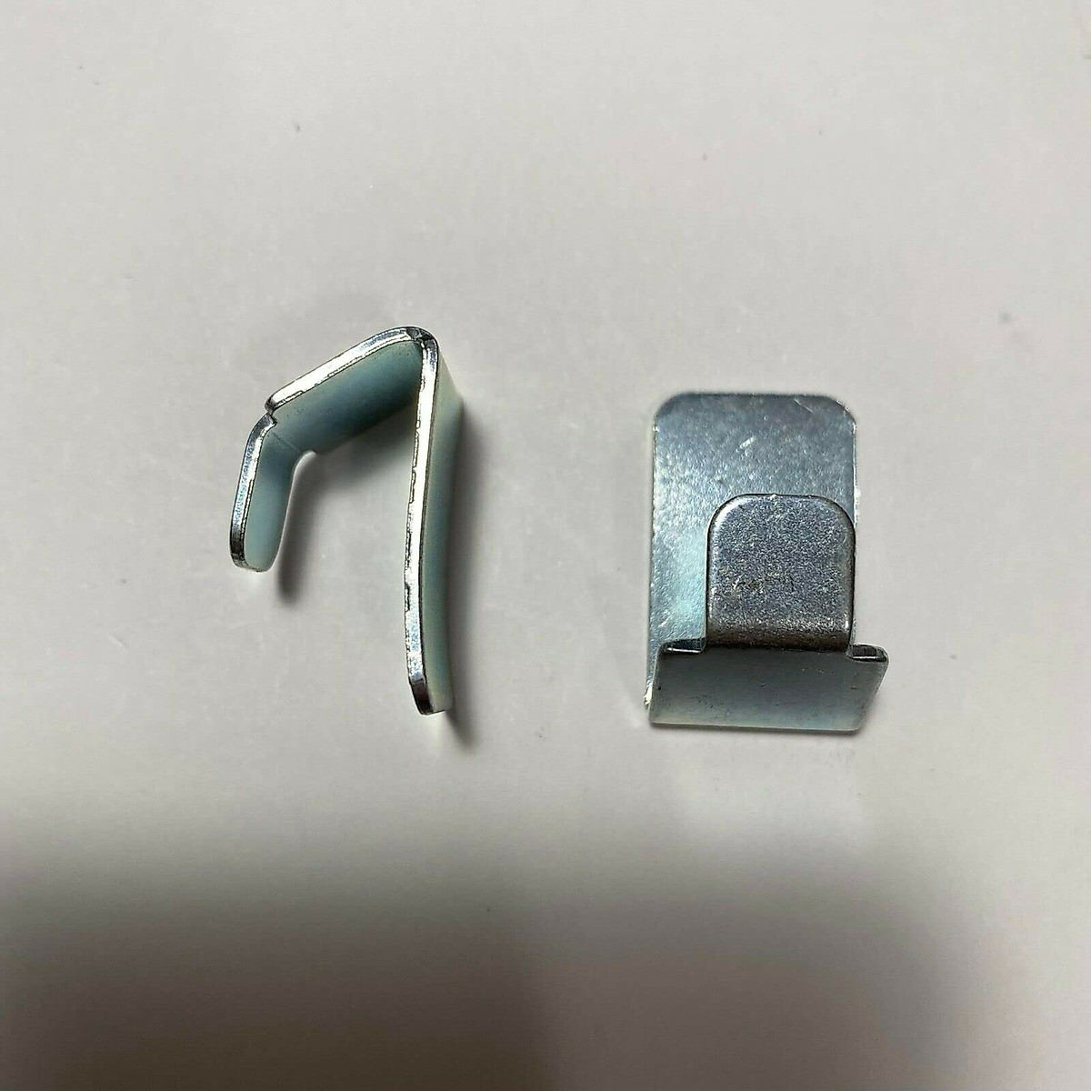 Shelf Bracket Clips for IKEA Fabrikor Part # 114594 (2 Pack) Glass Door Cabinet Ivar Silver