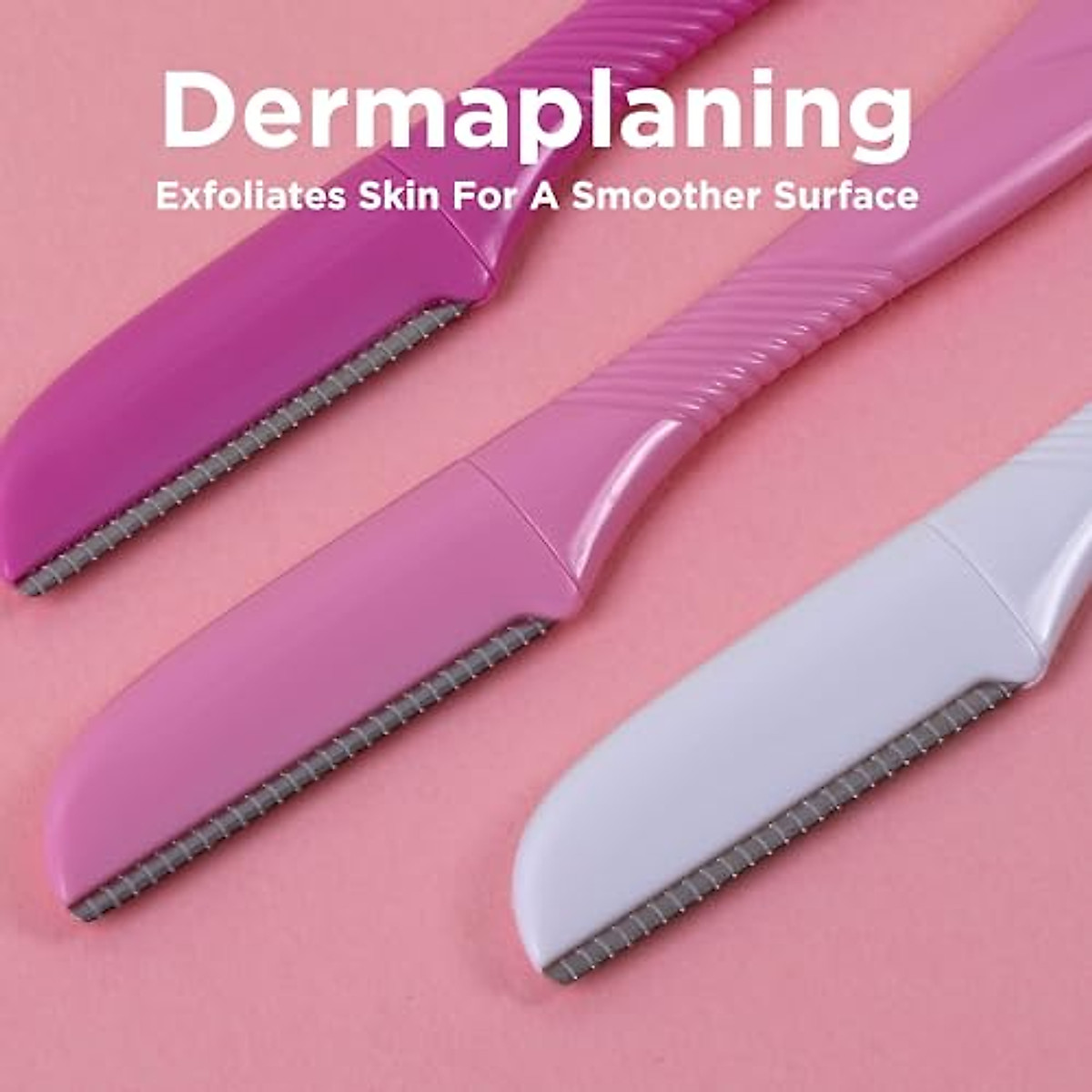 WILKINSON SWORD - Intuition Eyebrow Shaper | Facial Hair Remover and Trimmer | Exfoliating Dermaplaning Tool | 3 x Disposable Razors