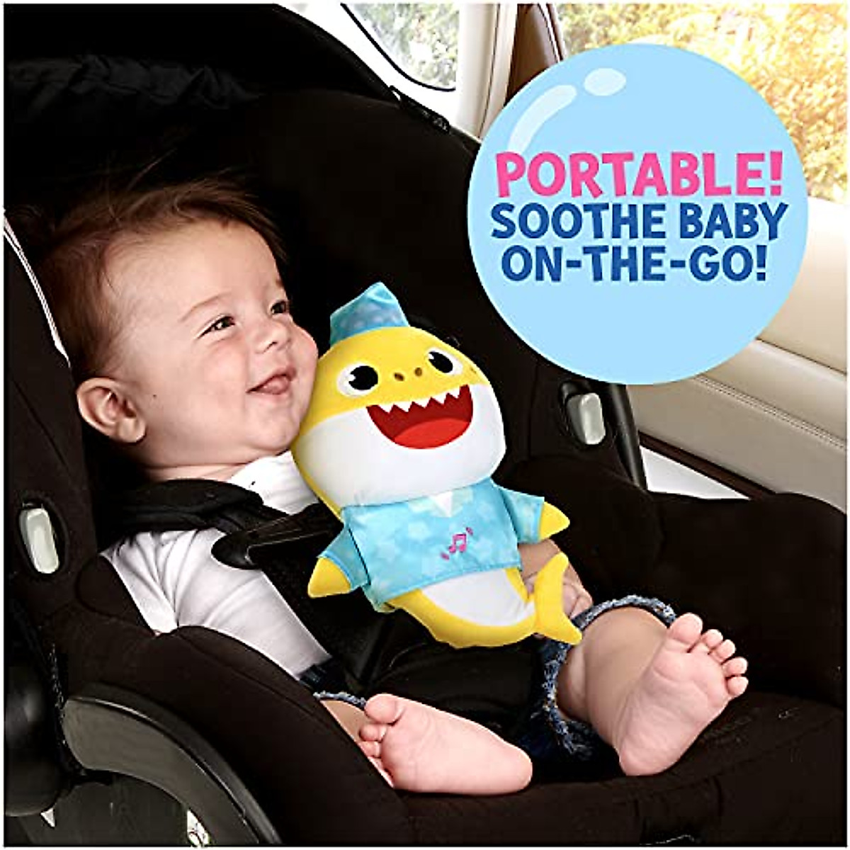 Baby Shark Sleep Soother – Baby Toy Sleep Sounds to Calm Little Ones – Official Baby Toys