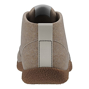 KEEN Men's Mosey Chukka Mid Height Upcylced Ankle Boot, Taupe Felt/Birch, 12