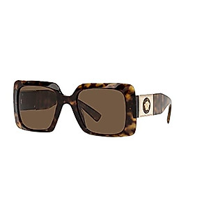 Versace VE4405 Havana/Dark Brown One Size
