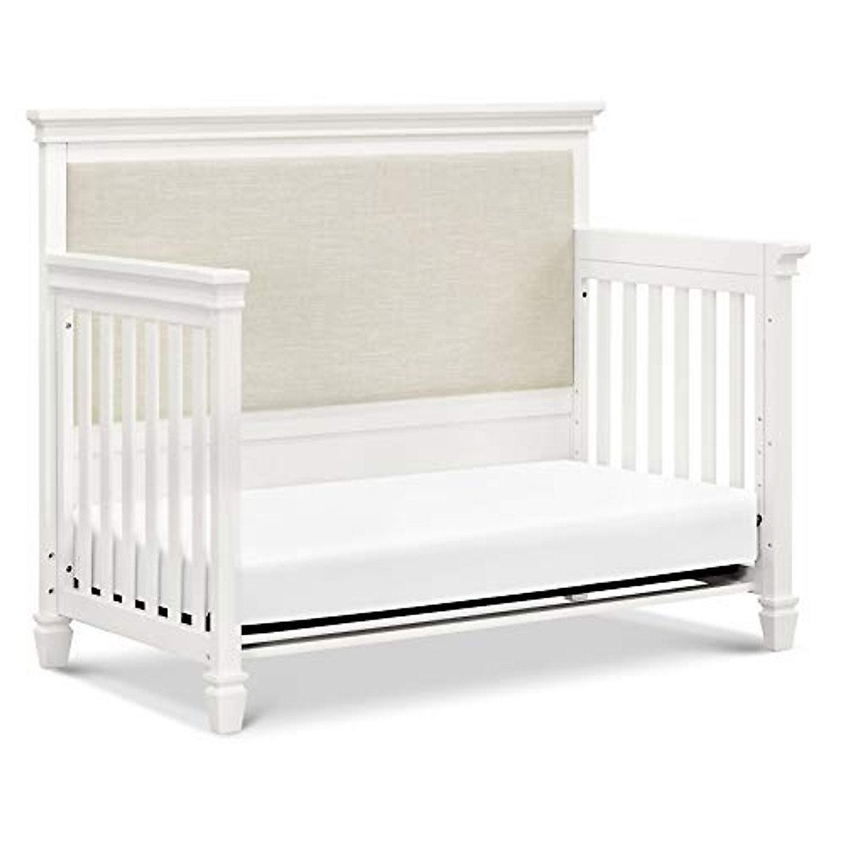 NAMESAKE Darlington 4-in-1 Convertible Crib in Warm White, Greenguard Gold Certified