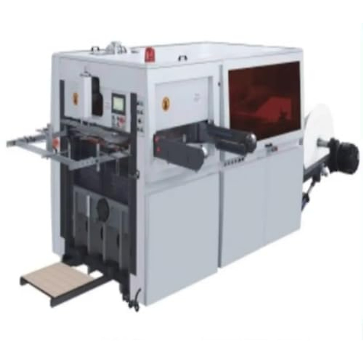 Automatic Paper Cups Roll to Sheet Die Cutting Machine