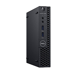 Dell Optiplex 3060 MFF Micro Form Factor (MFF) Desktop, 8th Gen Intel Core i5-8400T, 16GB RAM, 512GB SSD, Intel UHD Graphics 630, WiFi, Windows 10 Pro (Renewed)