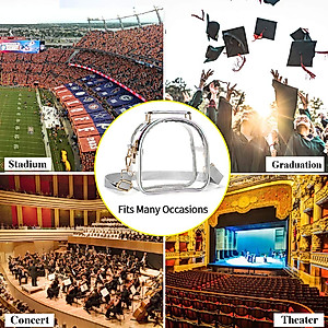 COROMAY Clear Purse for Women, Clear Bag Stadium Approved, Transparent Purse Handbag