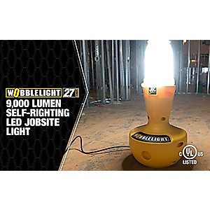 Wobble Light 111206 Wobbel Light LED, Yellow/Black