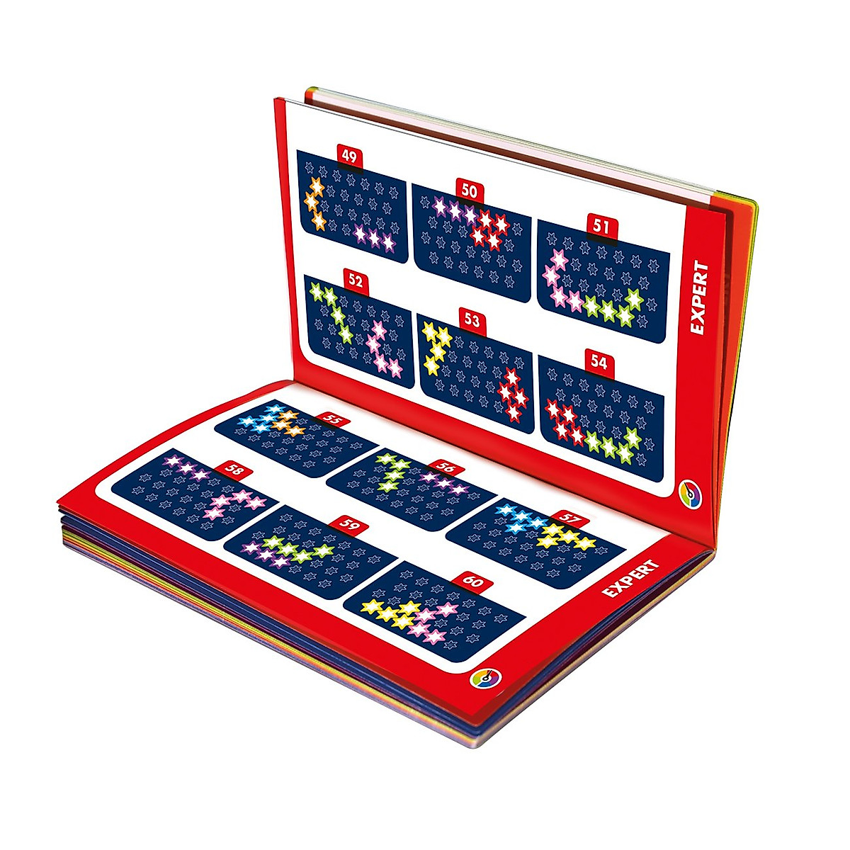 SmartGames IQ Stars Travel Game with 120 Challenges for Ages 6 to Adult