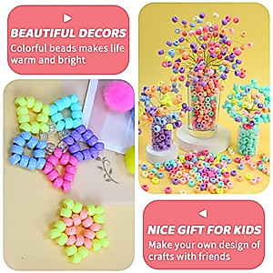 1000 Macaron Candy Pony Beads, Beads for Crafts, Hair Beads, Beading Supplies, Beads for Jewelry Making