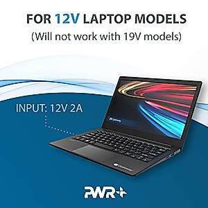 Pwr 12V 2A Charger for SGIN X15 M15 Laptop, Gateway GWTC116 GWTN116 GWTN133 GWTN141 GWNC21524: UL Listed Extra Long Cord Power Supply Ultra Slim Notebook Power AC Adapter Replacement