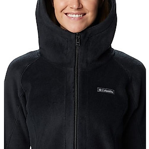 Columbia Women's Benton Springs II Long Hoodie, Black, X-Large
