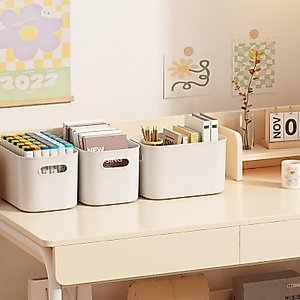 MSHOMELY 5 Packs 5.5 QT Clear Storage Bins with Latching Lids, Plastic Storage Container Bins with Secure Lids and Buckles, Stackable Clear Storage Boxes/Bins/Containers for organizing