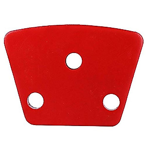 3 PCS Trapezoid Diamond Floor Grinding Pad Disc #30 Grit Metal Scraper for Grinder Floor Concrete (3)