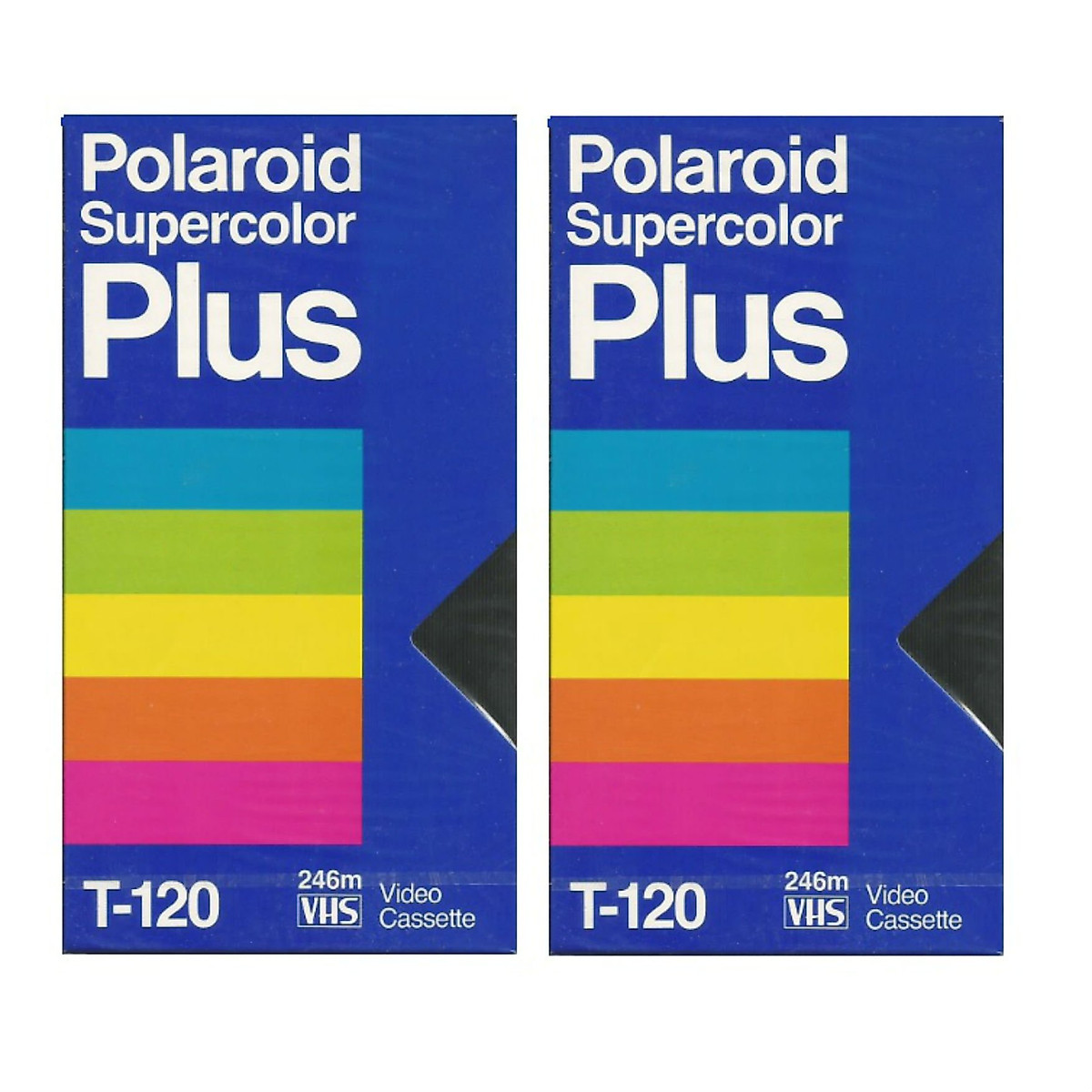 Polaroid Supercolor VHS T-120 2pack