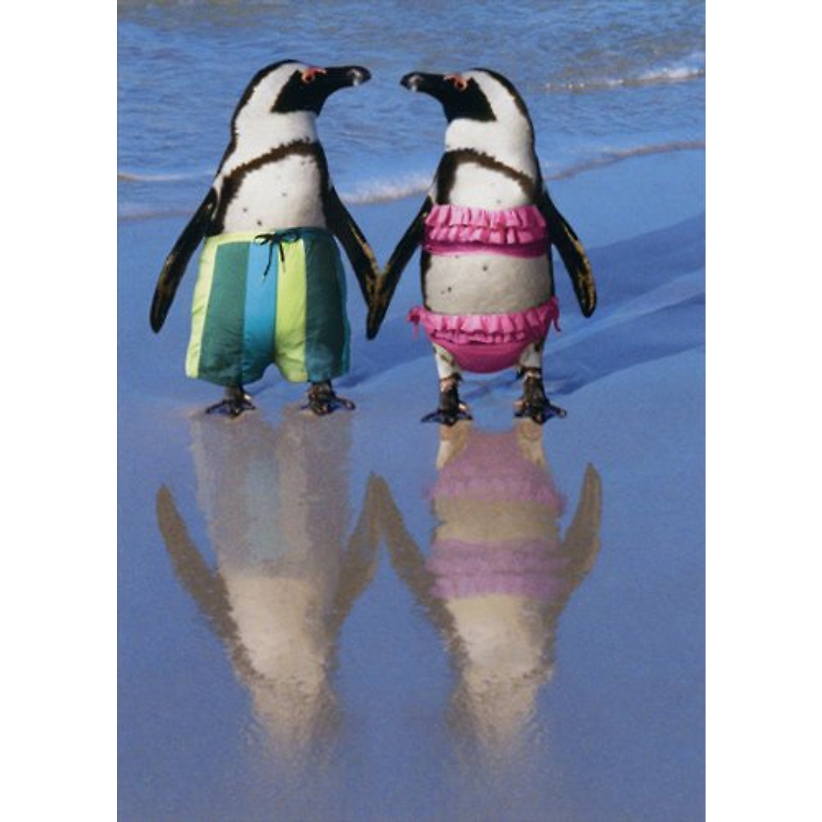 Penguins Holding Hands - Avanti Funny Anniversary Card