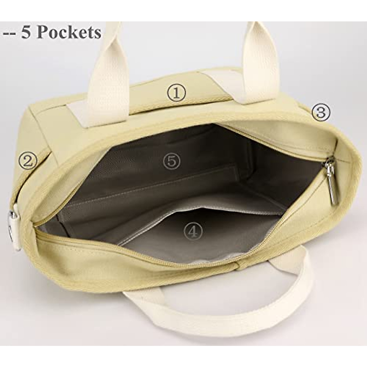 Canvas Tote Bag Small Crossbody Bag For Women Hobo Shoulder Handbags Purses Cute pink