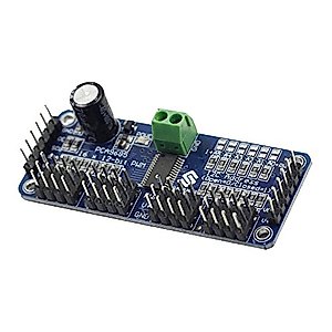 SunFounder PCA9685 16 Channel 12 Bit PWM Servo Driver Compatible with Arduino and Raspberry Pi
