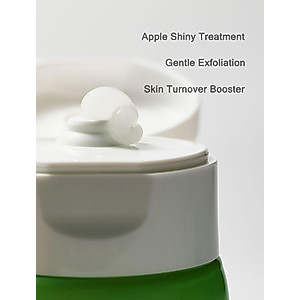 MIZON Apple Smoothie Peeling Gel,Smooth Skin, Glowing Skin, Elasticity, Natural Peeling. Mild Peeling, Gentle Exfoliation, Deep Cleansing (120ml, 4.1 fl oz)