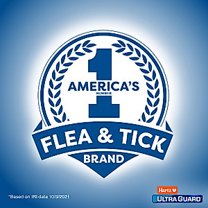 Hartz UltraGuard Plus Topical Flea & Tick Prevention for Dogs and Puppies - 15-30 lbs, 3 Monthly Treatments