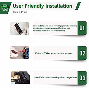 Compatible Drum Unit Replacement for Brother PLC-DR2455 Printer Drum Stand for use in DCPL2550 DW HLL2375DW HLL2385DW MFCL2715DW (1 Pack)