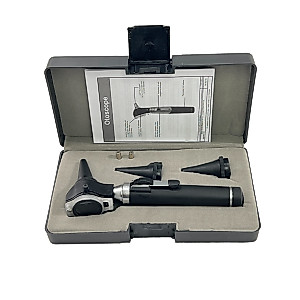 LED Otoscope Otoscope KIT Set 3.5V Plus Extra Specula Plus Extra Bulb LED Otoscope Otoscope Set with Hard LED Otoscope Student Home USE Cynamed