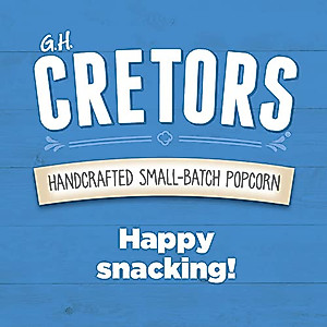 G.H. Cretors’ Caramel Corn – Irresistible Gourmet Caramel Popcorn Snacks in Individual Bags, 8 Oz (6 Pack)