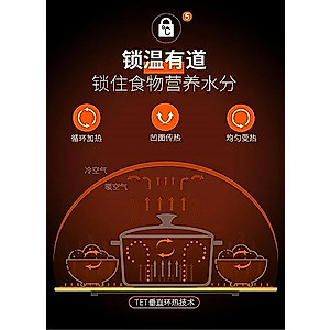 Buffet Warming Tray Hot Plate with Adjustable Temperature Control, Party Chafing Dish, Electric Food Warmer for Kitchen, Dining Room (Black 24x16inch)