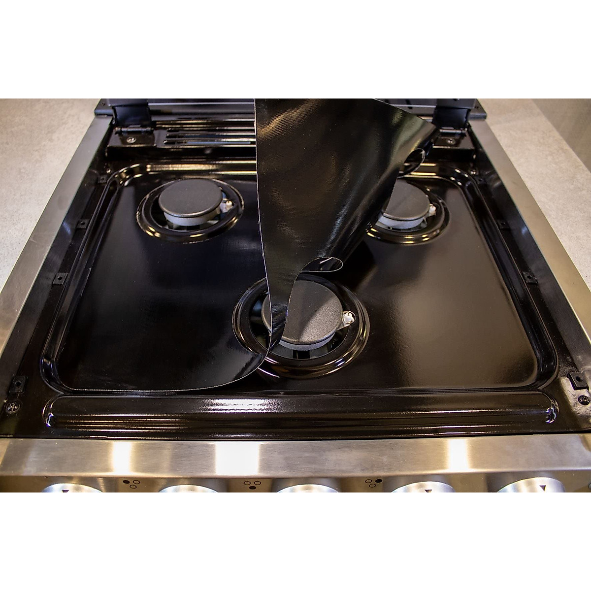 StoveGuard USA-Made, Custom Designed & Precision Cut Stove Cover for Gas Stove Top, Lite Furrion RV Gas Range Stove Top Cover
