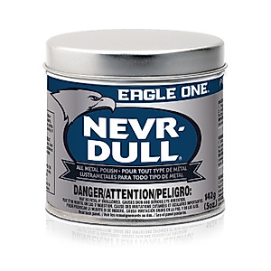 Car Polish by Eagle One, Nevr-Dull Wadding Metal Polish, 5 Oz