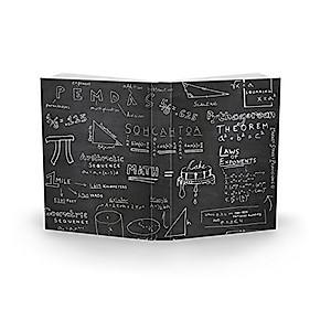 Custom STEM Jumbo-Sized Stretchable Book Cover (Pack of 1, Math)