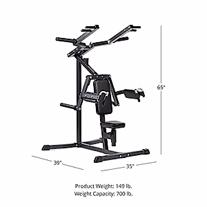 Titan Fitness Plate Loaded Deltoid and Shoulder Press Machine