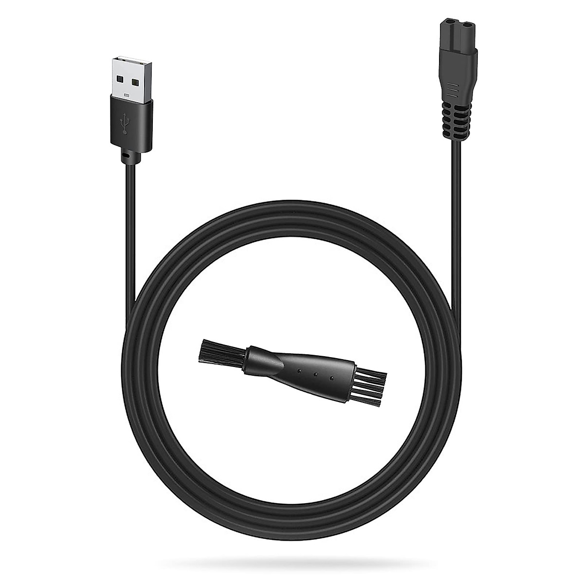 uijino Manscape Charger for Manspot Charger Cable Compatible with Manspot Trimmer Body Hair Trimmer for Men, 5V Charger for Manspot Trimmer Charger, 3.3ft Power Cord