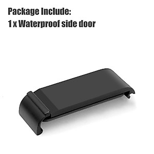 GEPULY Replacement Battery Cover USB-C Side Door for GoPro Hero 13/12/11/10/9 Black Type-C Port Cover 33ft Waterproof Camera Repair Part Accessories Accessory Kit