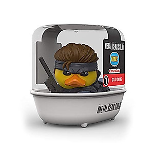 TUBBZ Solid Snake Collectible Rubber Duck Vinyl Figure – Official Metal Gear Solid Merchandise – Action PC & Video Games