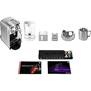 Breville Nespresso Nespresso Creatista Plus Coffee Espresso Machine, Brushed Stainless Steel BNE800BSSUSC