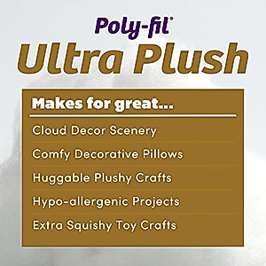 Fairfield SF12B Supreme Fiber for Pillows, 12-Ounce, Each, Multicolor