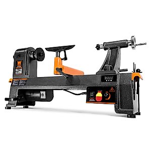 WEN 34035 6-Amp 14-Inch by 20-Inch Variable Speed Benchtop Wood Lathe