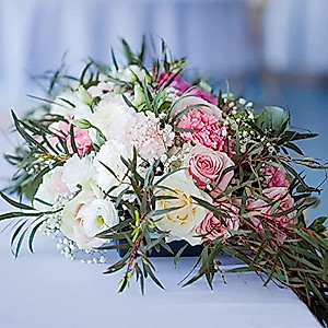 Lyellfe 2 Pieces Floral Foam Cage, Rectangular Flower Foam Holder, Flower Arrangement Mud for DIY Fresh or Artificial Flowers, Table and Wedding Centerpieces, 9.5''L x 3''W