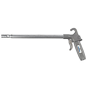 Guardair Long John 75LJ012AA Safety Air Blow Gun OSHA Compliant Alloy Nozzle with 12-Inch Aluminum Extension,Gray
