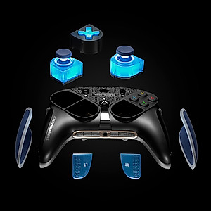 ThrustMaster ESWAP X LED BLUE CRYSTAL PACK, Pack of 7 Backlit Blue Modules, NXG Mini-Sticks, Hot-Swap Feature, Compatible with ESWAP X PRO CONTROLLER, Xbox Series X|S and PC