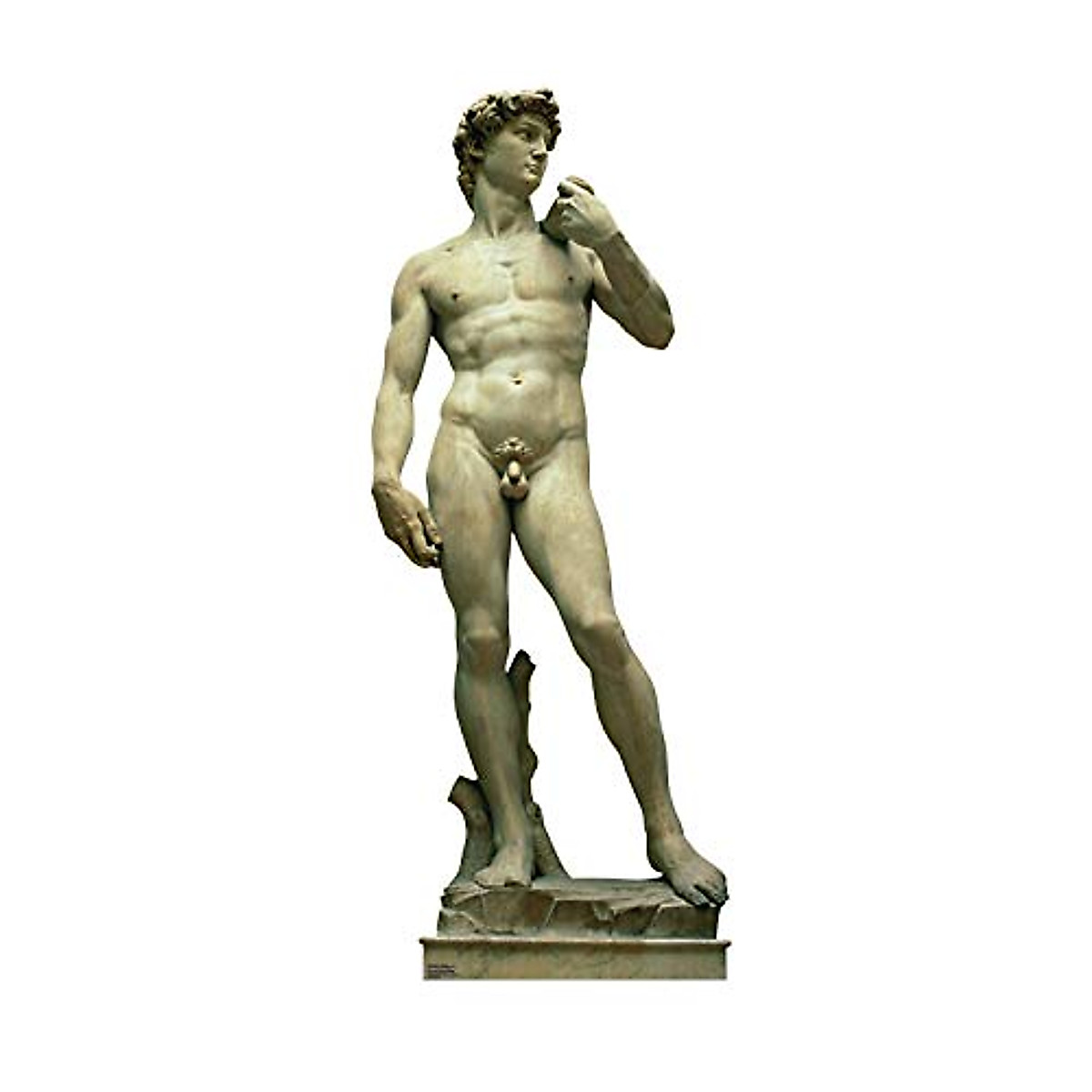 Advanced Graphics Statue of David Life Size Cardboard Cutout Standup - Italy Party Theme