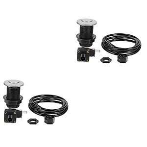 Homoyoyo 2 Sets Pneumatic Switch Disposal Buttons Garbage Air Switch Garbage Disposal Button Cordless Air Kit Disposal Air Kraus Bath Garbage Disposal Accessories Massage Abs Part