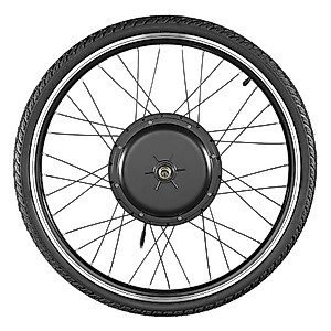 AW Electric Bike Conversion Kit 48V 1000W 26" Front Wheel Powerful Motor, Dual Mode Controller, W/LCD Display Twist Throttle PAS