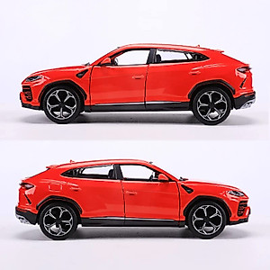 100 CLASSIC Licensed Remote Control Car Lamborghini Urus Series Compatible 1:24 Scale Full Function Electric Sport Racing Hobby Toy Car (Red, 1:24)