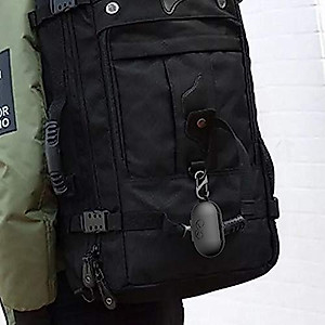 Aotao Silicone Case for Galaxy Buds 2019, Soft and Flexible, Scratch/Shock Resistant Silicone Cover with Carabiner for Galaxy Buds (Black)