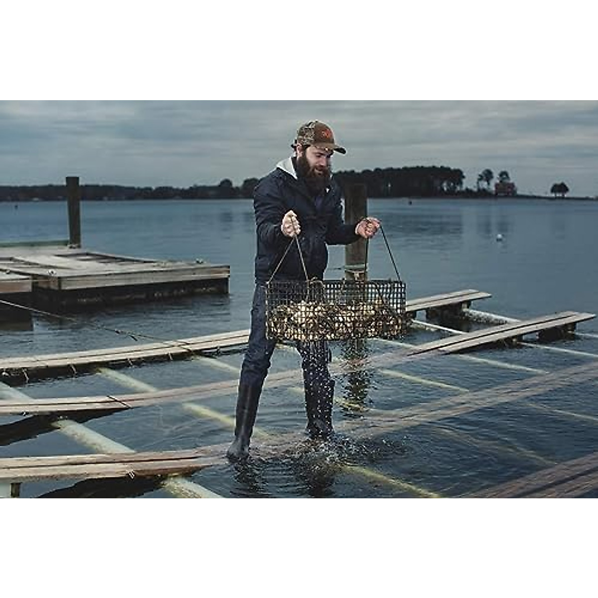 Dunlop Protective Footwear, Chesapeake plain toe Black Amazon, 100% Waterproof PVC, Lightweight and Durable, 8677577.10, Size 10 US