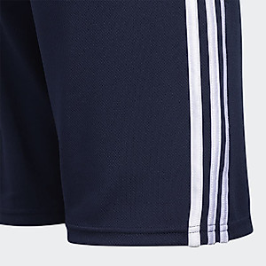 adidas boys Adi Clsic 3s Shorts, Collegiate Navy, Small US