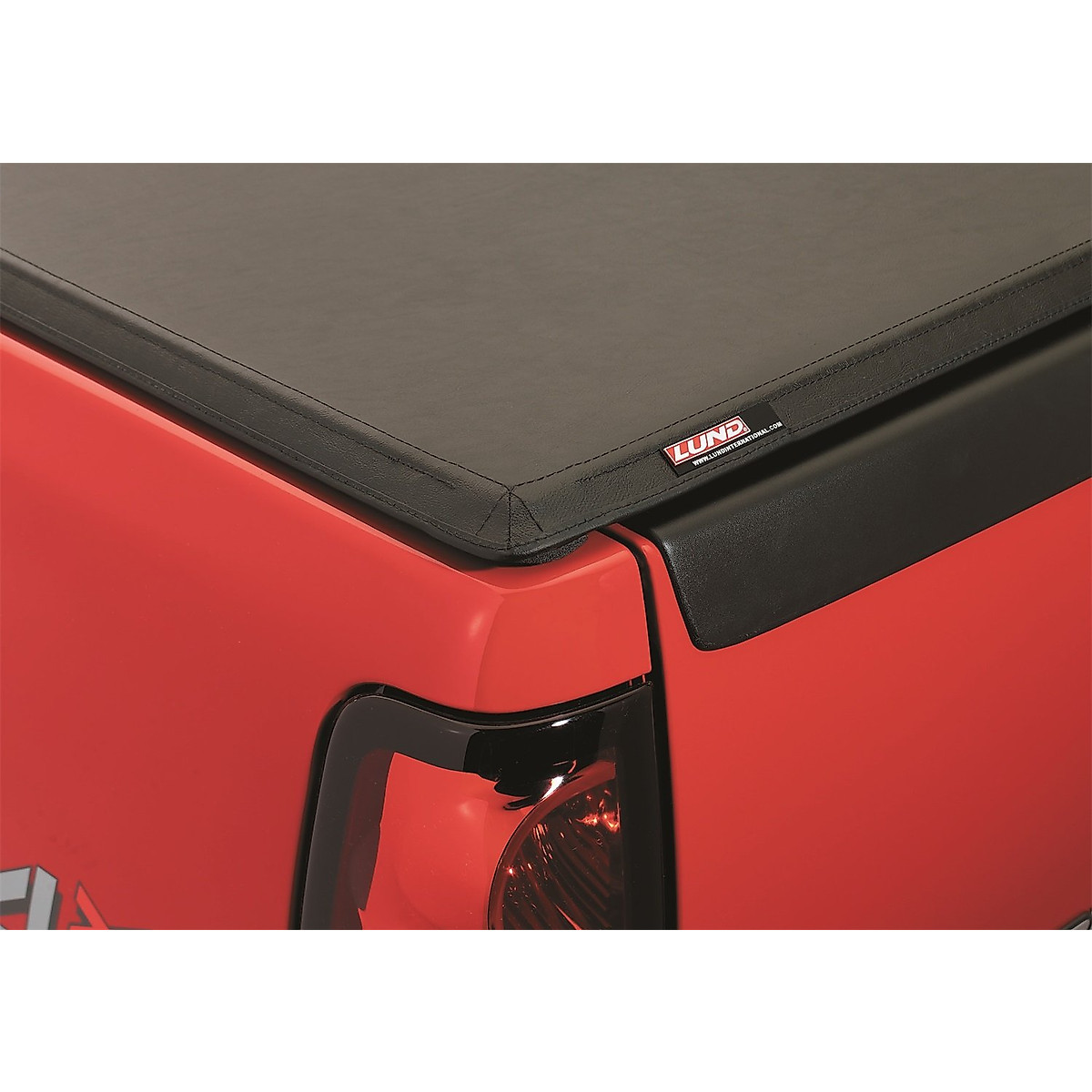 Lund Genesis Tri-Fold Soft Folding Truck Bed Tonneau Cover | 95073 | Fits 2009 - 2014 Ford F-150 6' 7" Bed (78.8")