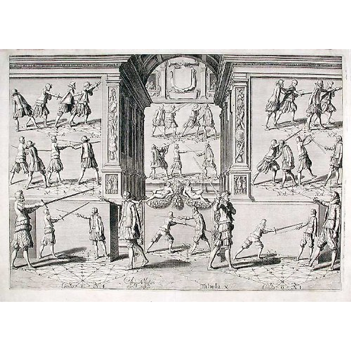 Plate from 'Academie de l'Espee'