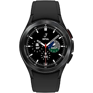 Samsung Galaxy Watch 4 Classic Smartwatch 42mm with Extra Band Included, Sleep Monitor, Black - SM-R880NZKCXAA (Renewed)